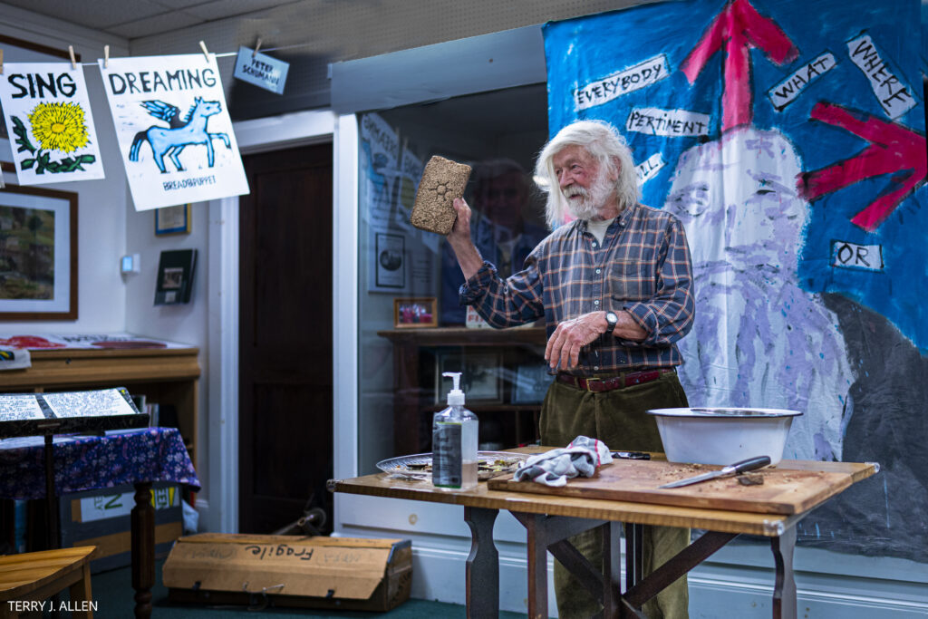 Marshfield Exhibition Jaquith Public Library – Bread & Puppet Theater