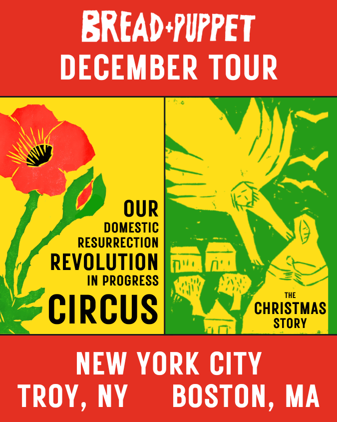 Bread & Puppet on Tour – Bread & Puppet Theater