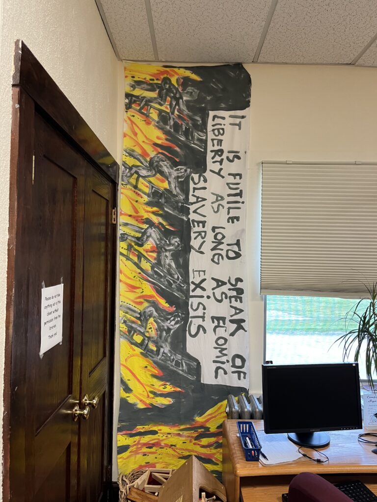 Marshfield Exhibition Jaquith Public Library – Bread & Puppet Theater